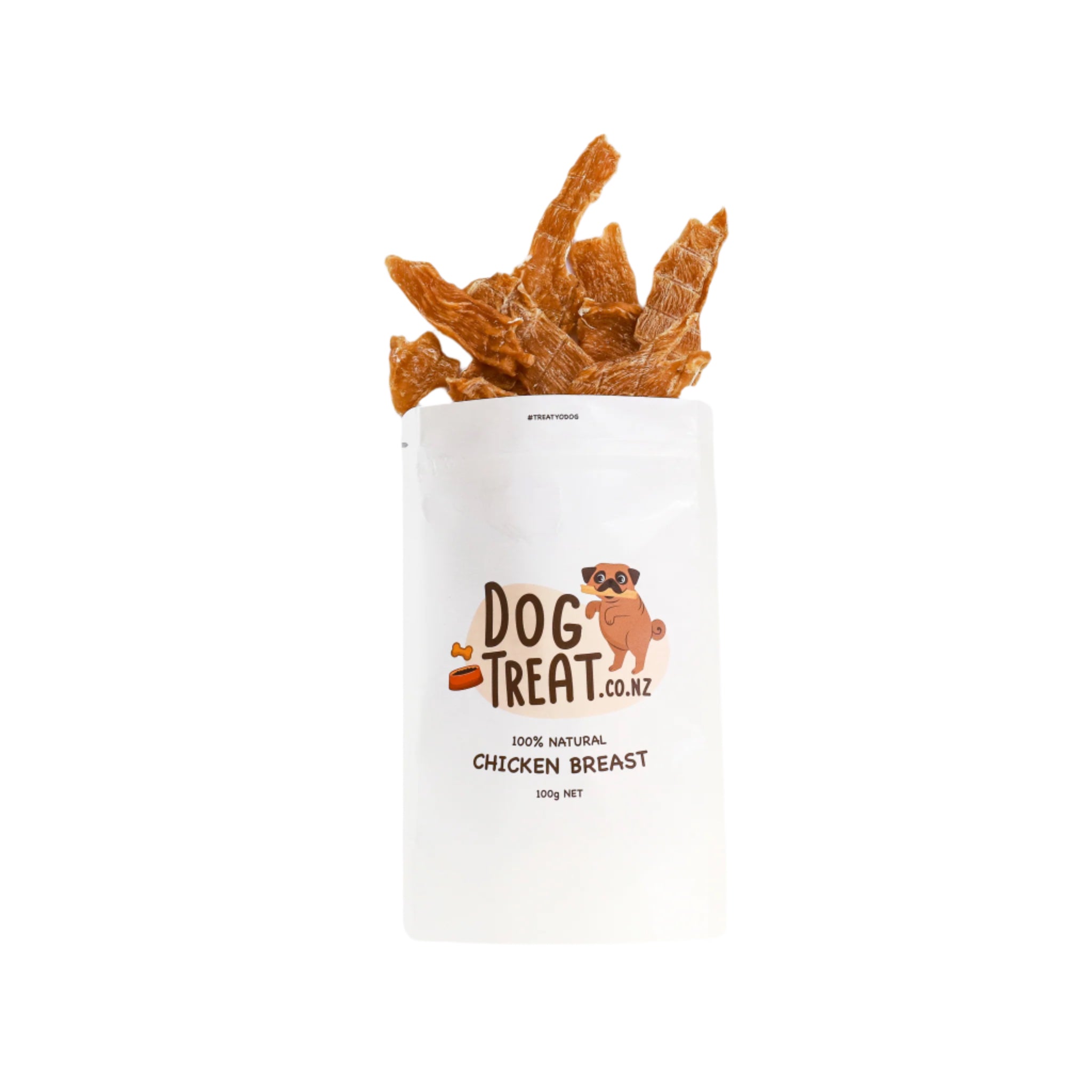 100% Natural Chicken Breast Dog Treats - Made in NZ – DogTreatNZ